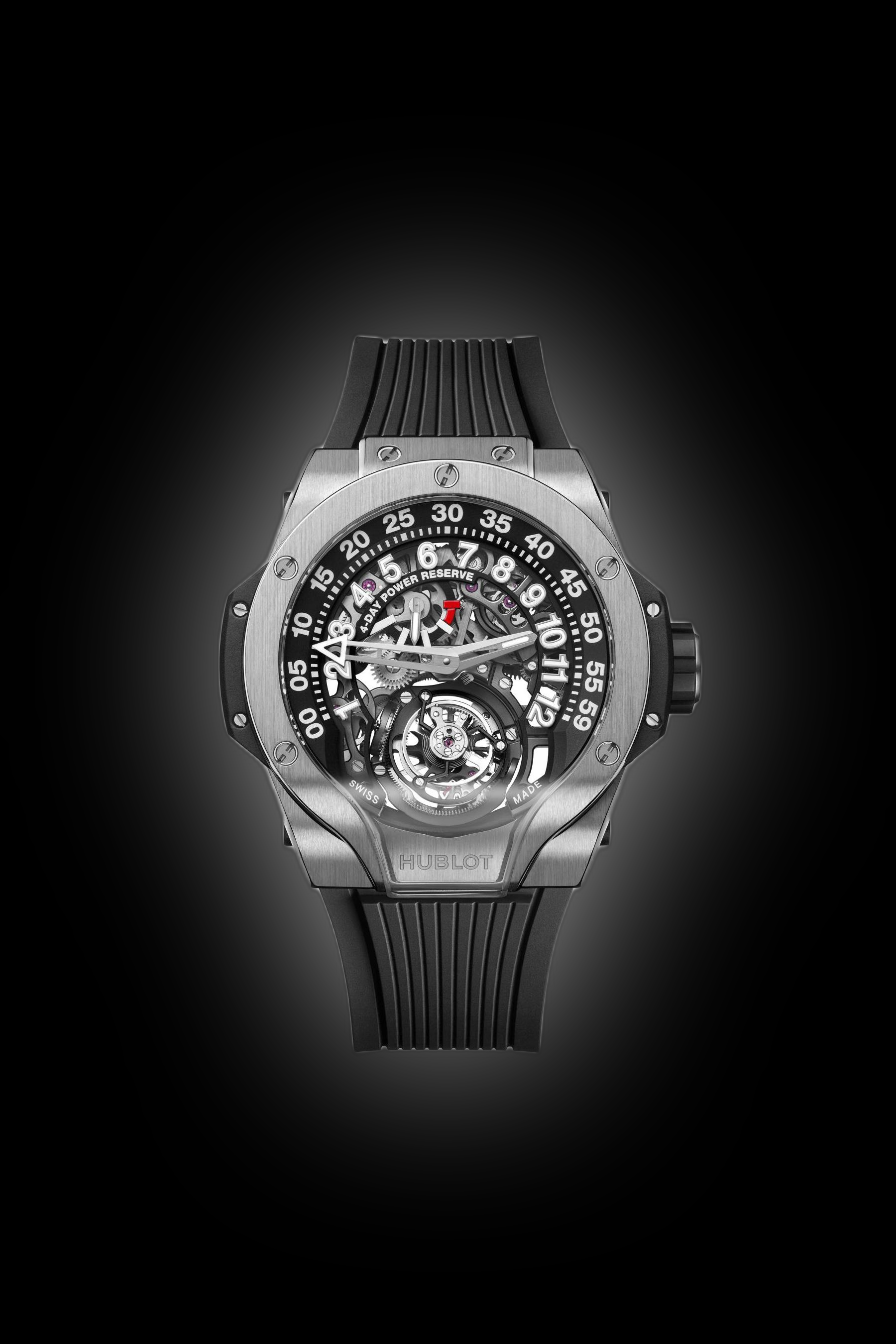 Hublot MP 13 913.NX Matte Black Dial, Titanium, 44.0 mm, Tourbillon Bi ...