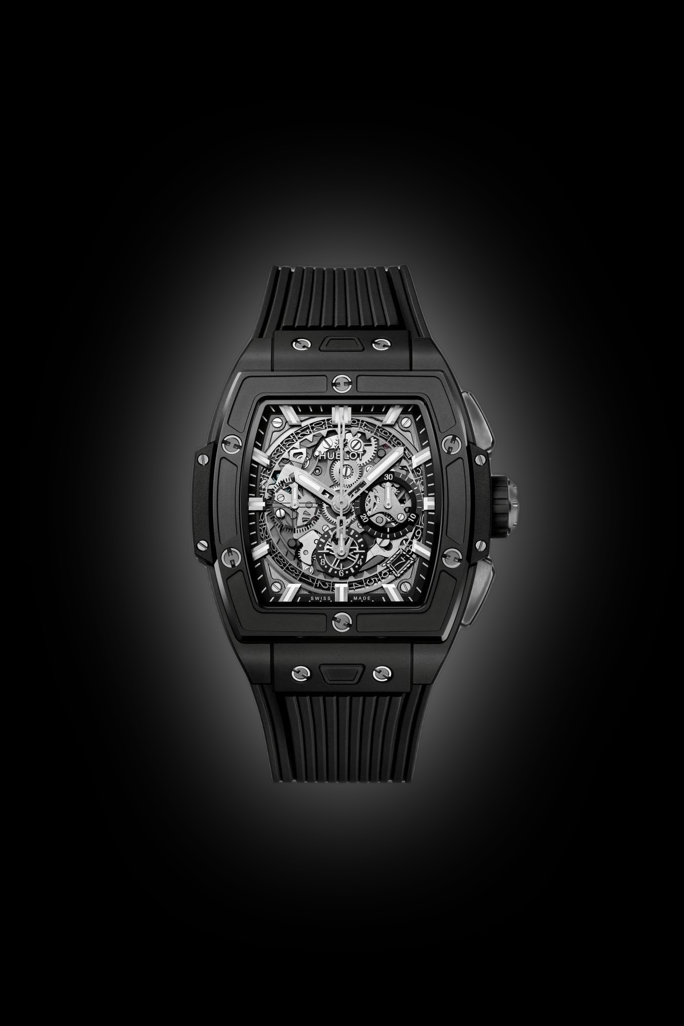Hublot Spirit of Big Bang 42 642.CI Microblasted Black Magic Ceramic ...