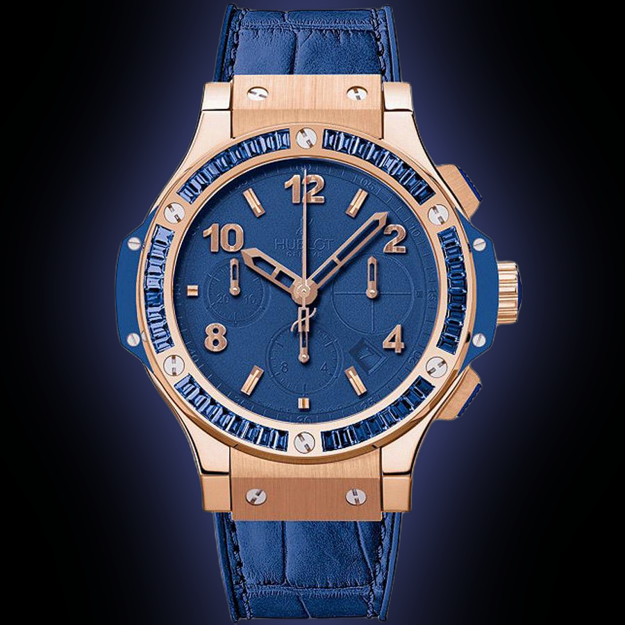 Hublot Big Bang Tutti Frutti 341.PL.5190.LR.1901 Blue Dial, 18kt Rose ...