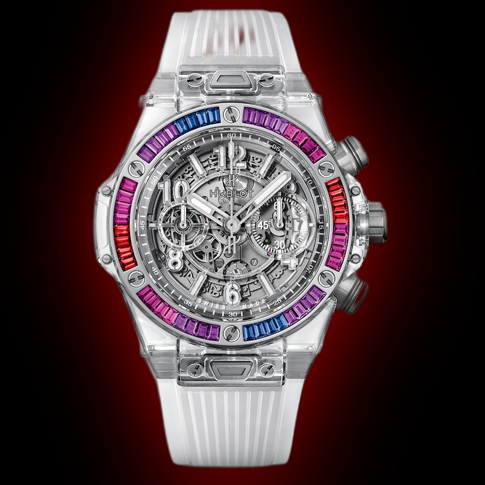 Hublot Big Bang Unico 411.JX Transparent Dial, Titanium, 45.0 mm, Self ...