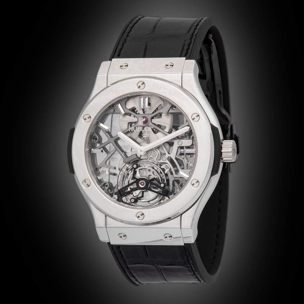 Hublot Exclusives 505.TX.0170.LR Skeleton Dial, White Platinum, 45.0 mm ...