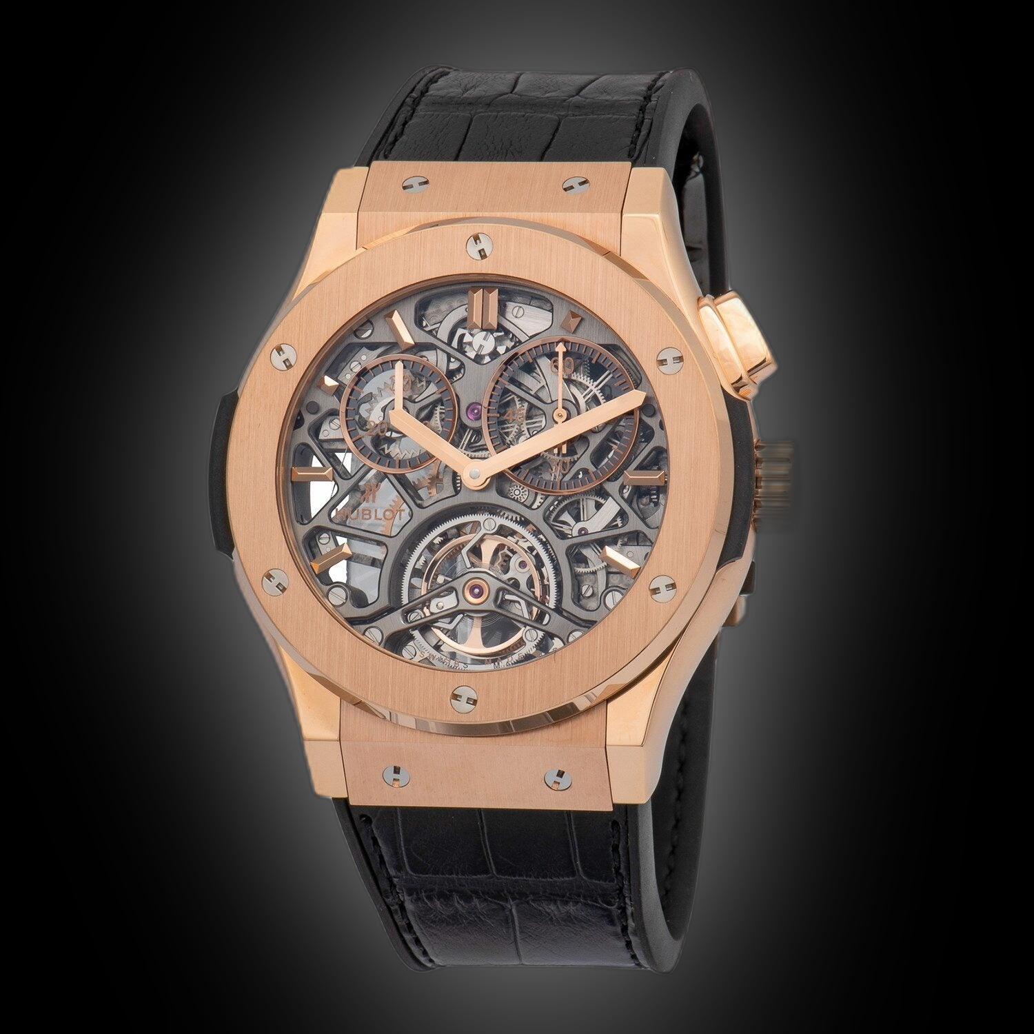 Hublot Exclusives 506.OX Skeleton Dial, 18kt Carat King Gold, 45.0 mm ...