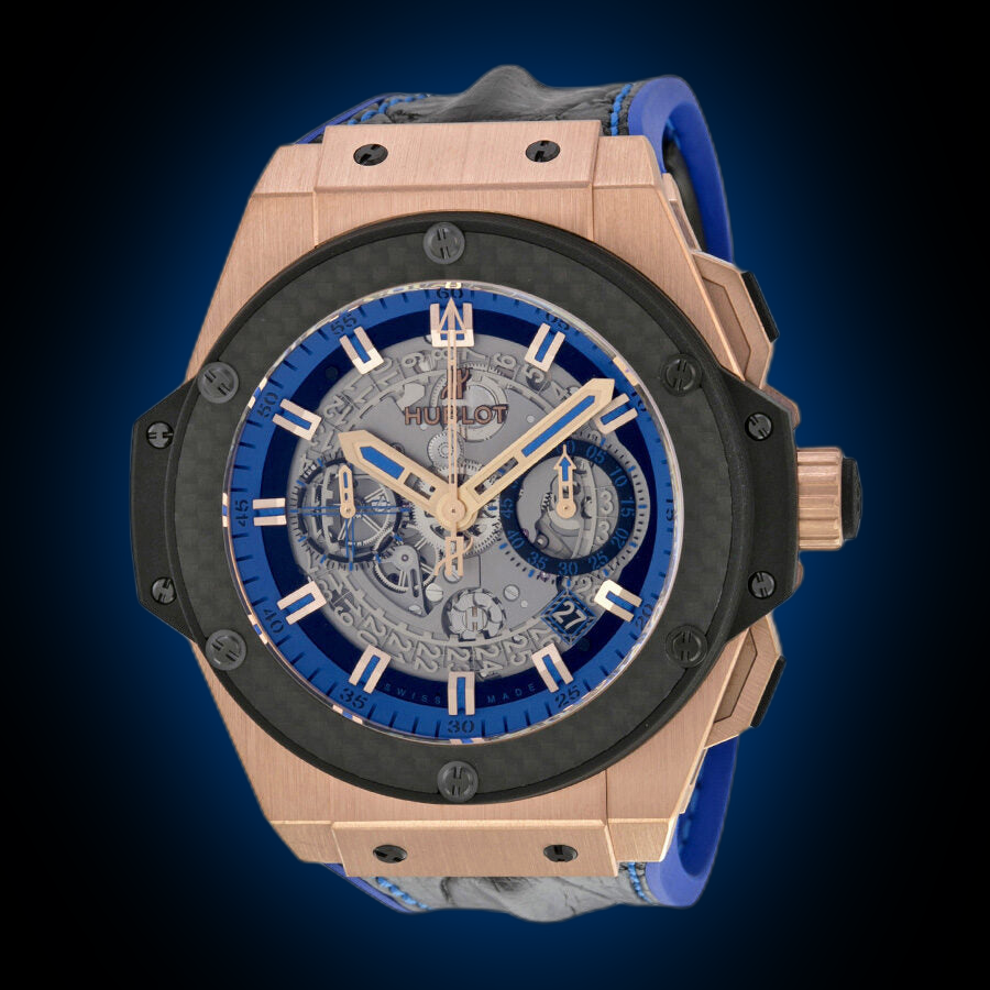 Hublot King Power Unico 701.OQ Skeleton Dial, 18kt Rose Gold, 48.0 mm, Self Winding