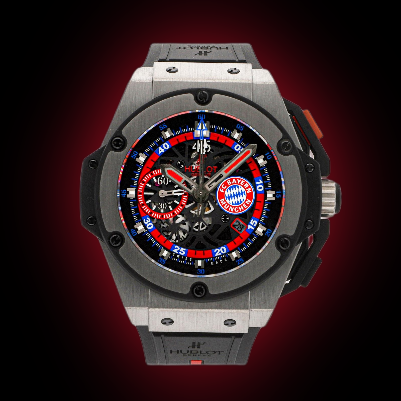 Hublot King Power 716.NX.1129.RX.BYM12 Skeleton Dial, Titanium, 48.0 mm ...
