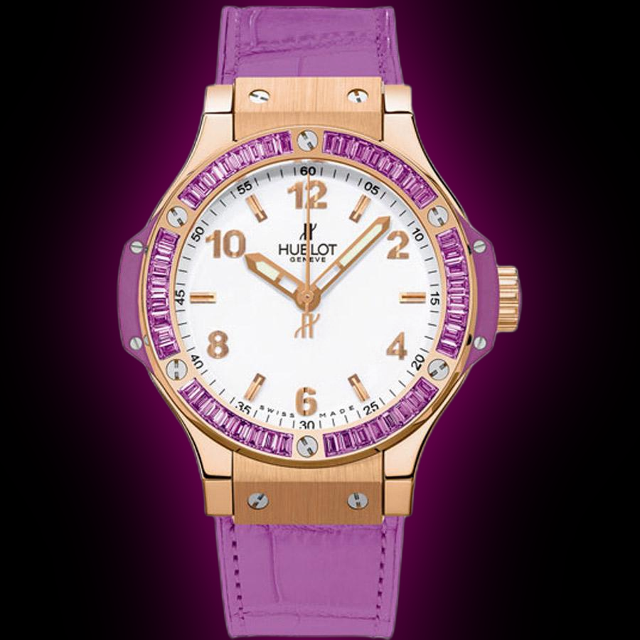 Hublot Big Bang Tutti Frutti 361.PV.2010.LR.1905 White Dial, 18kt Rose ...