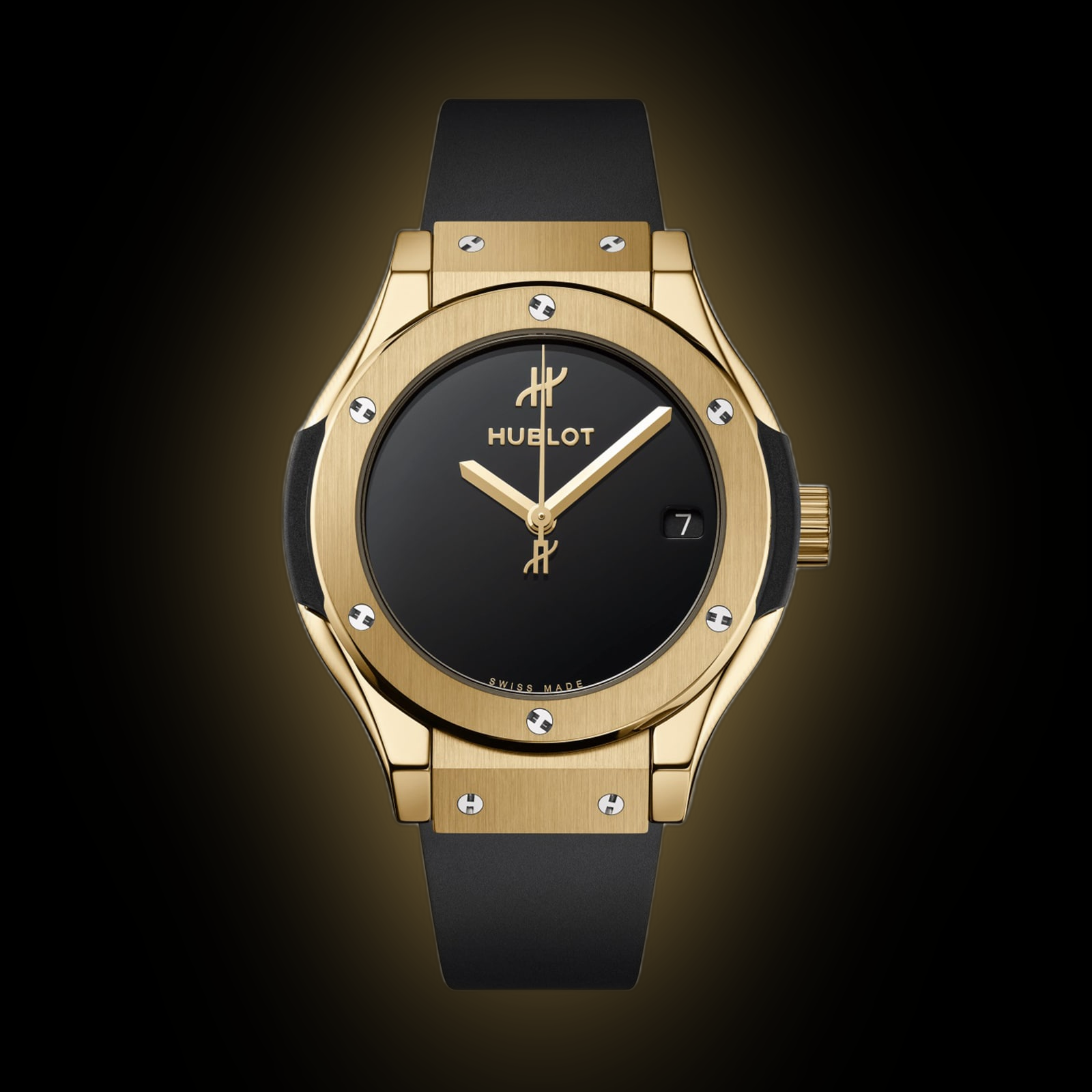Hublot Classic Fusion Original 581.VX Polished Black Lacquered Dial ...