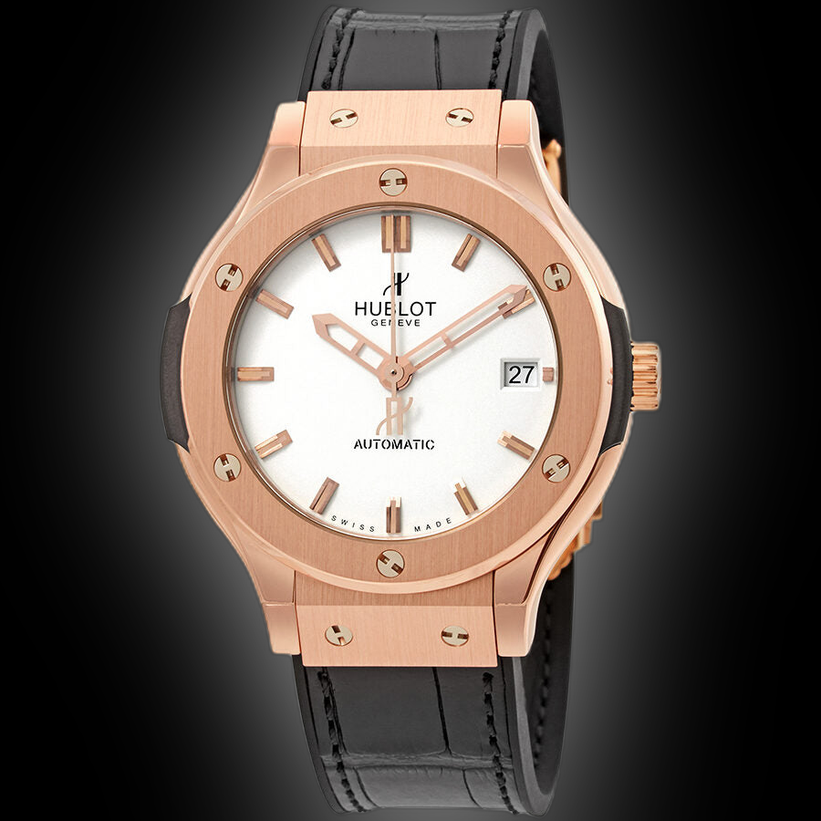Hublot Classic Fusion 565.OX White Dial, 18kt Rose Gold, 38.0 mm, Self ...