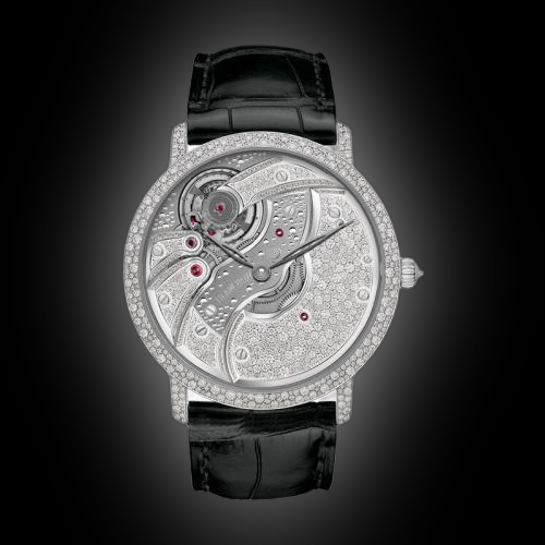 Blancpain Villeret 6616 Skeleton Dial, White Gold, 43.0 mm, Mouvement ...