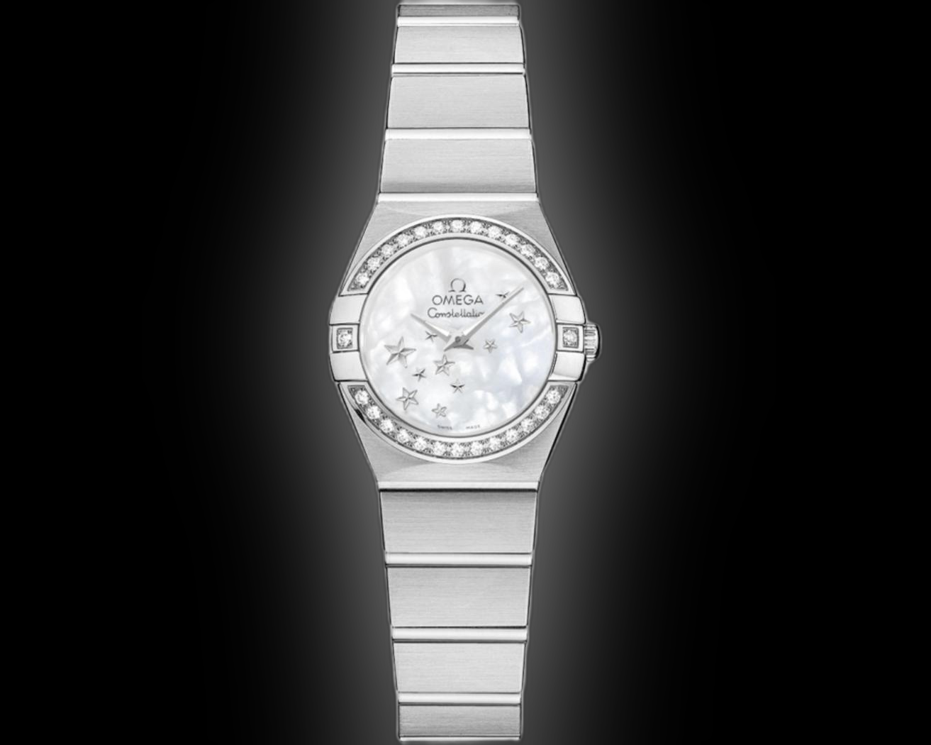 Omega Constellation 24 123.15 Mother of Pearl Dial, Stainless Steel, 24 ...