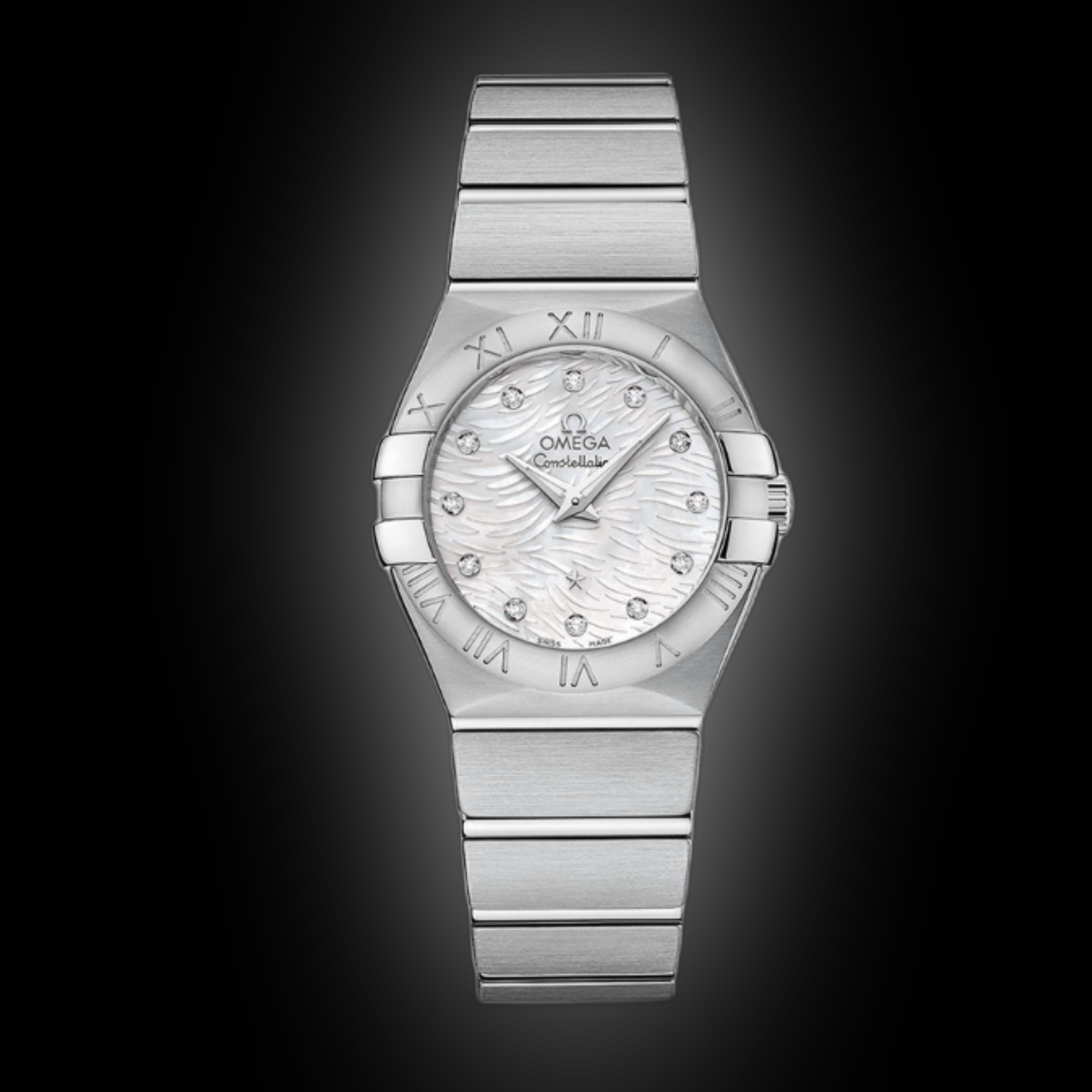 Omega Constellation 27 123.10 Mother of Pearl Dial, Stainless Steel, 27 ...