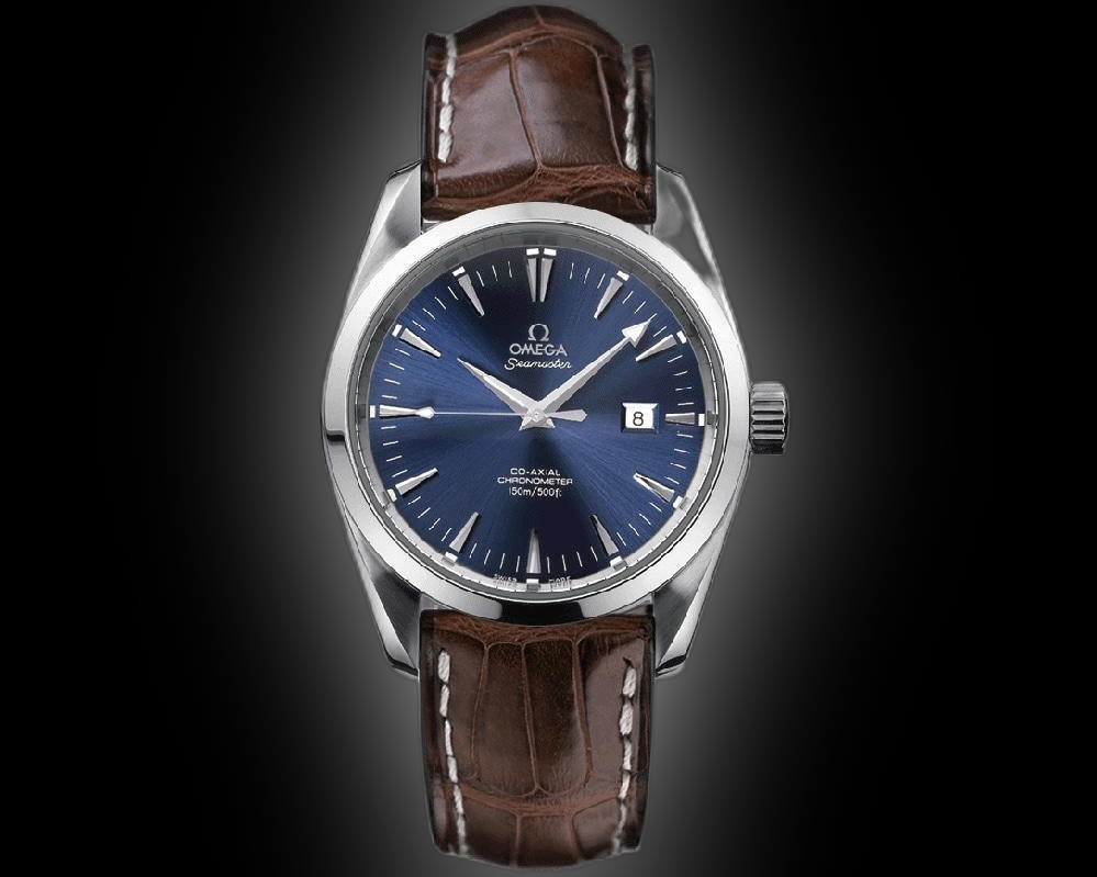 Omega Seamaster Aqua Terra 150M 2804.80 Blue Dial, Stainless Steel, 36. ...