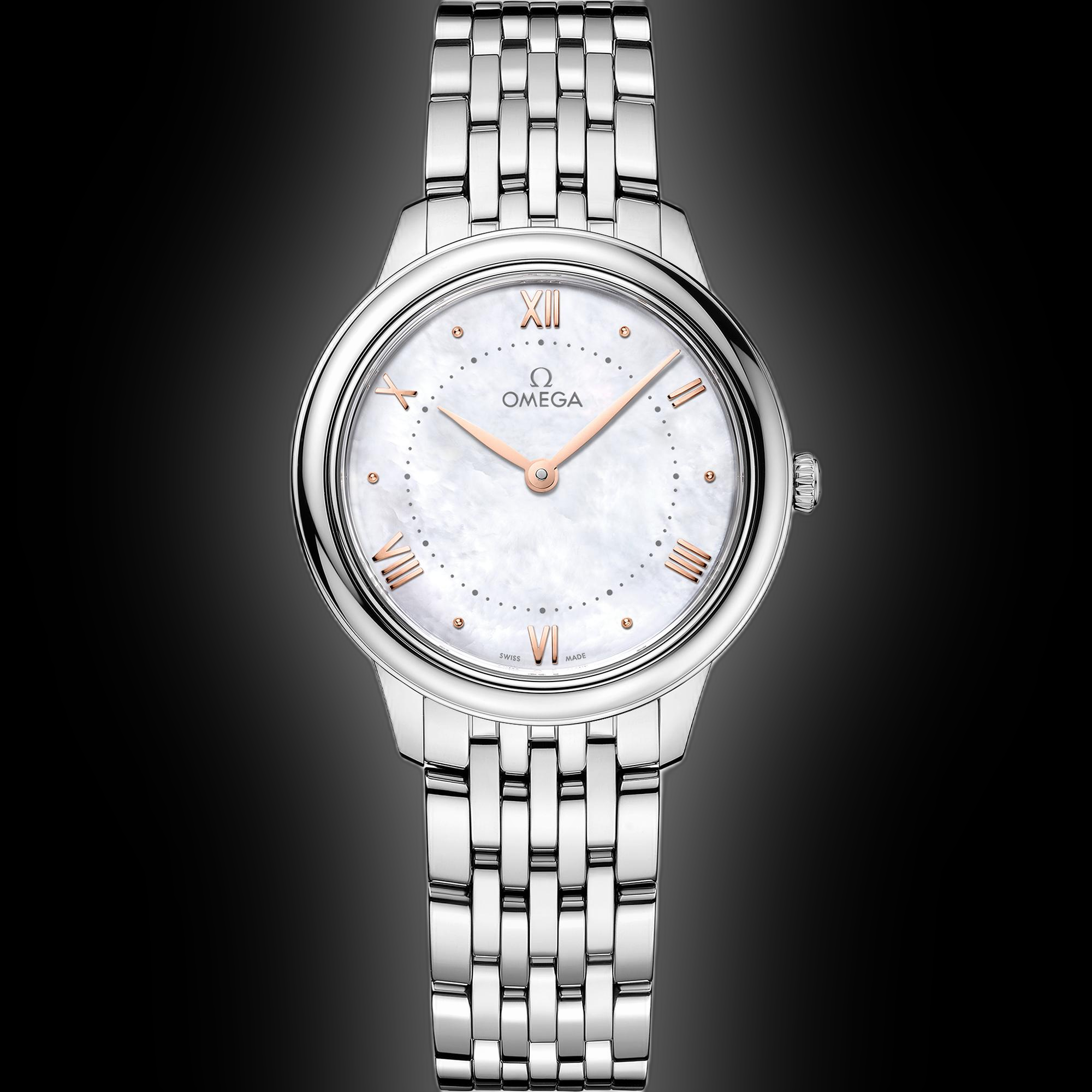 Omega De Ville Prestige 434.10 White Dial, Stainless Steel, 30.0 mm ...