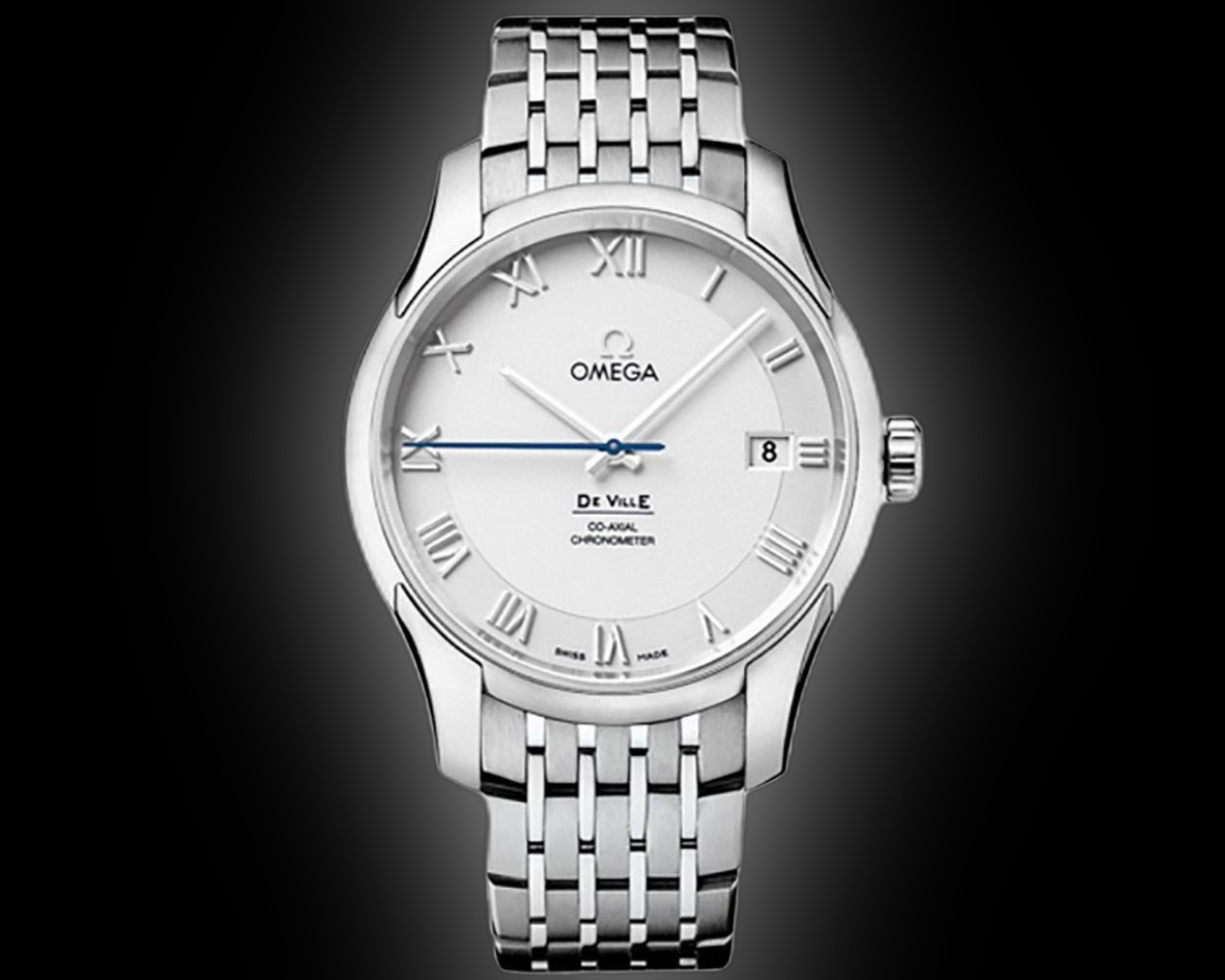 Omega De Ville 41 431.10 Silver Dial, Stainless Steel, 41.0 mm, Self ...
