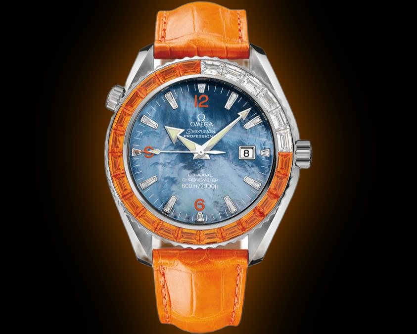 Omega Seamaster Planet Ocean 600M Co-Axial 45.5 Mécanique 18 Sapphires