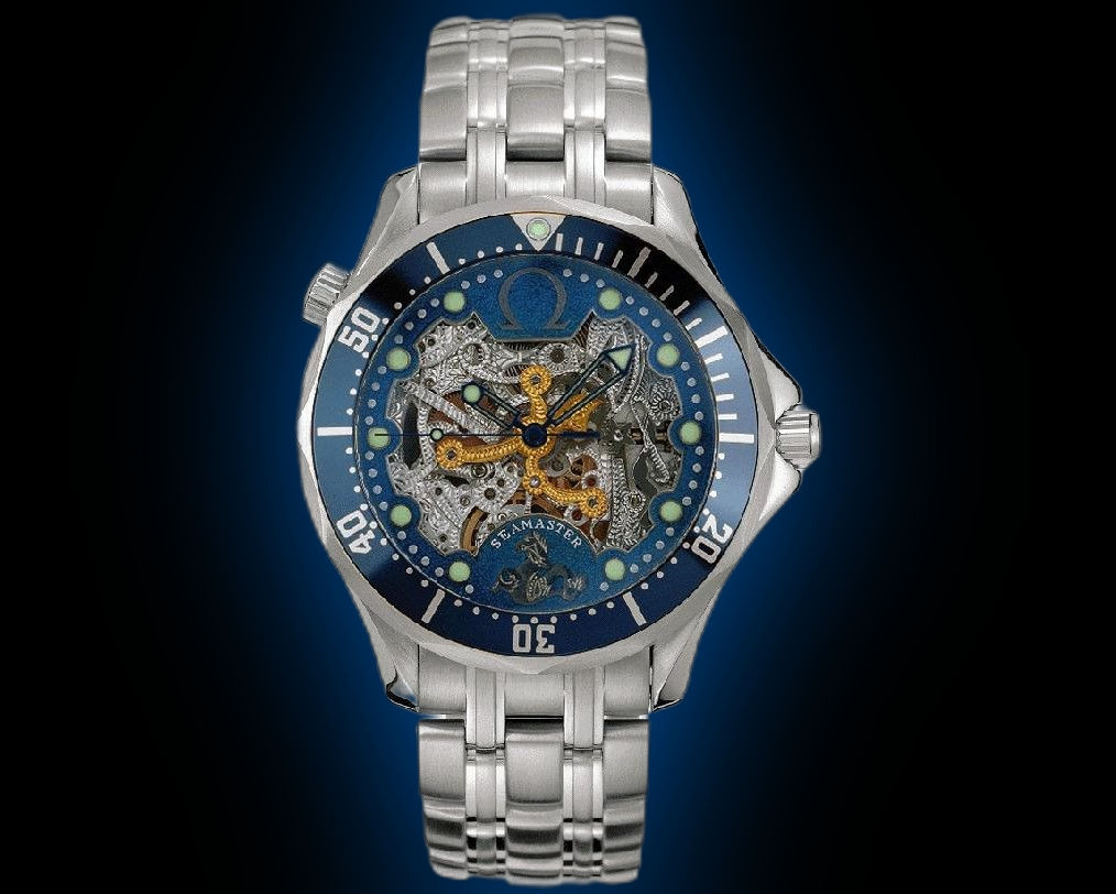 Omega Seamaster Diver 300M 41 White Gold / Skeleton 2934.8