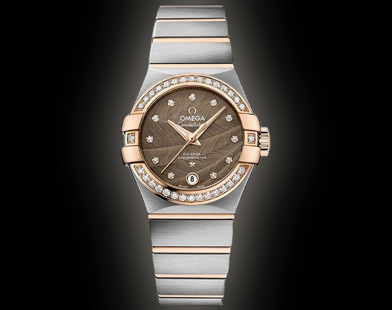Omega Constellation 27 123.25 Brown Praline Dial, Stainless Steel, 27.0 ...