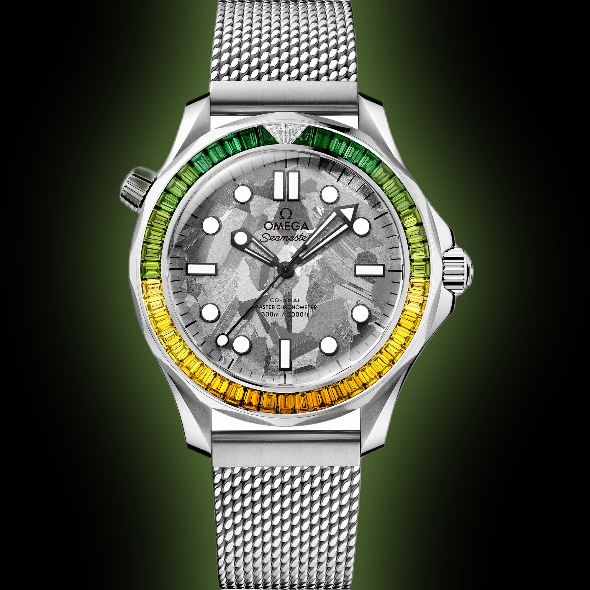 Omega Seamaster Diver 300M 210.55 Grey Dial, Canopus Gold, 42.0 mm, Silicon