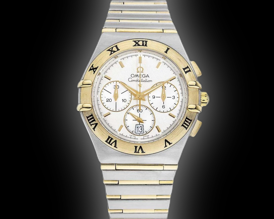 Omega Constellation 39 1242.30 Silver Dial, Yellow Gold, 39.0 mm ...