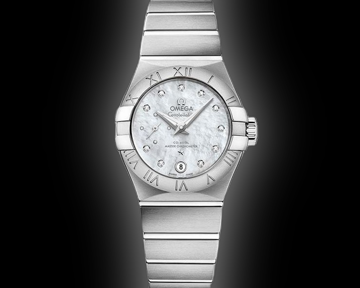 Omega Constellation 27 127.10 White Mother of Pearl Dial, Stainless ...