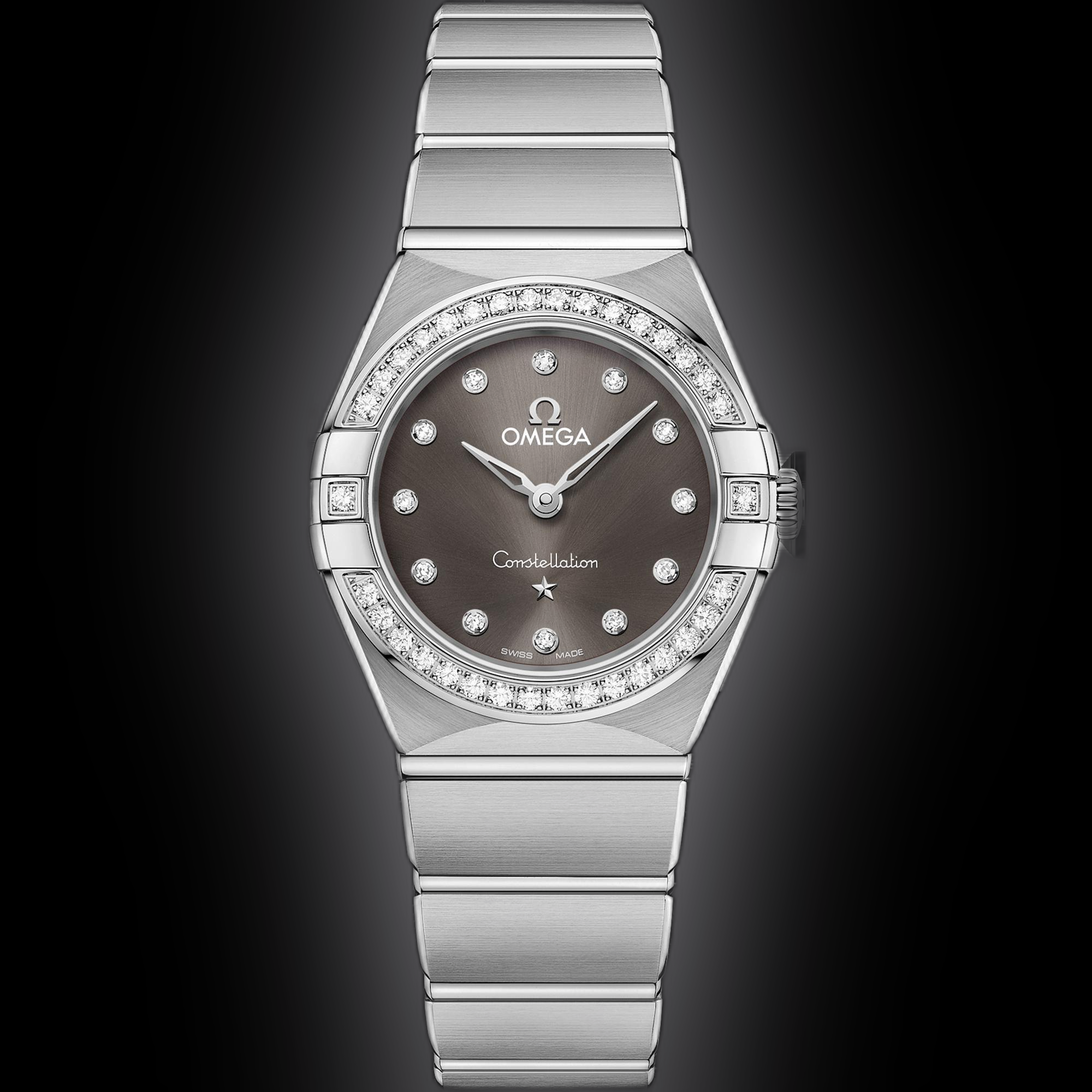 Omega Constellation Manhattan 25 131.15 Grey Dial, Stainless Steel, 25. ...