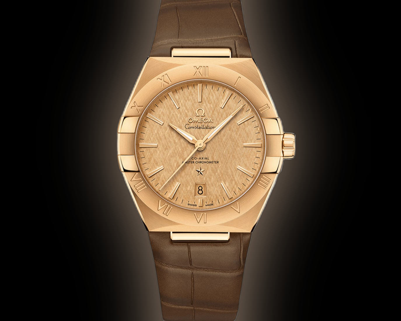 Omega Constellation 39 131.53 Champagne Dial, Yellow Gold, 39.0 mm ...