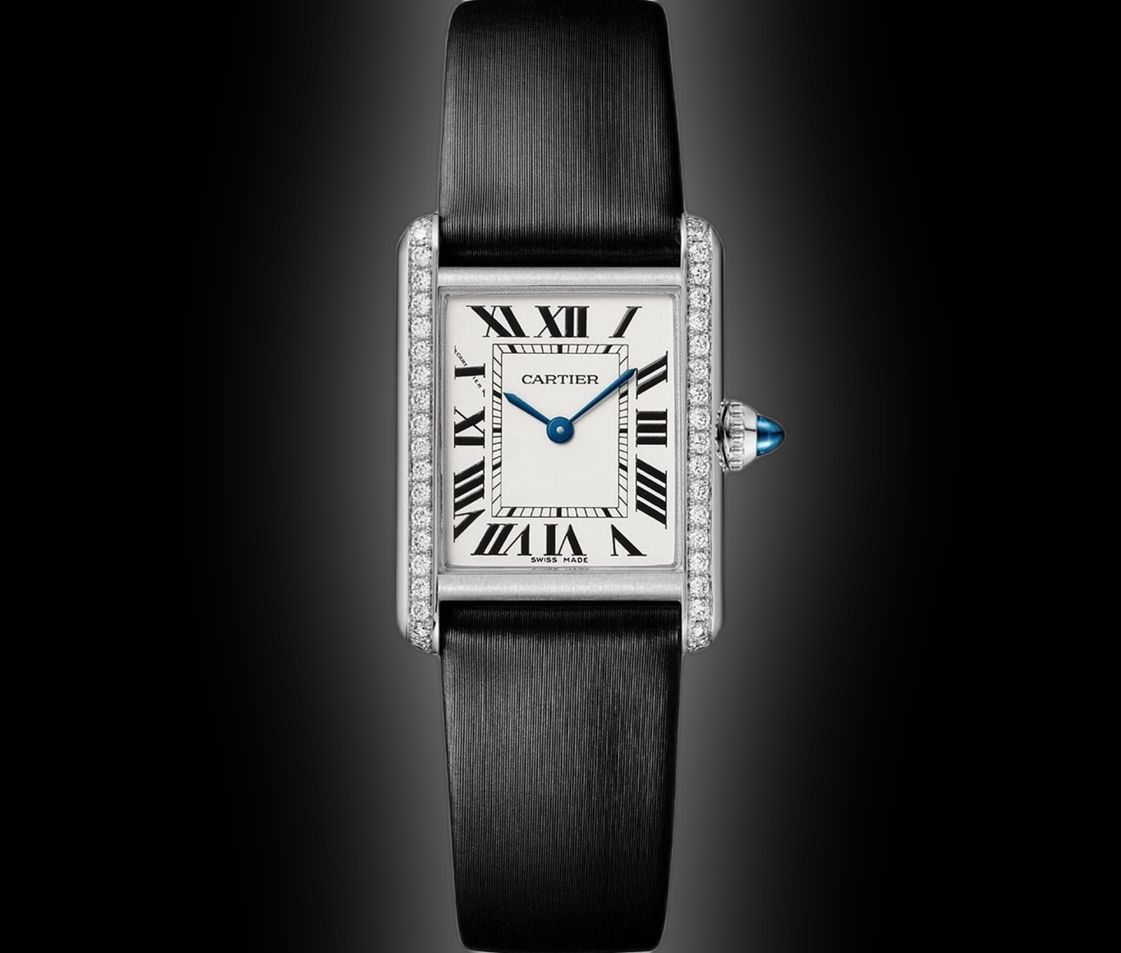 Cartier Tank Must W4TA Silver Dial, Stainless Steel, 22.0 mm, Quartz