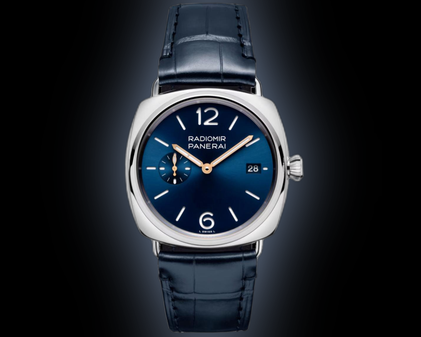 Panerai Radiomir Quaranta 01293 Blue Dial, Stainless Steel, 40.0 mm ...