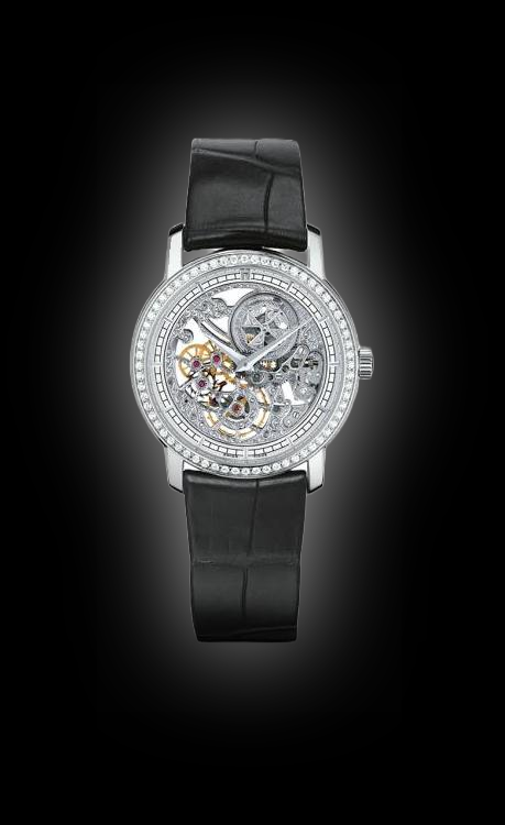 Vacheron Constantin Patrimony 33558 Skeleton Dial, 18kt White Gold, 30. ...