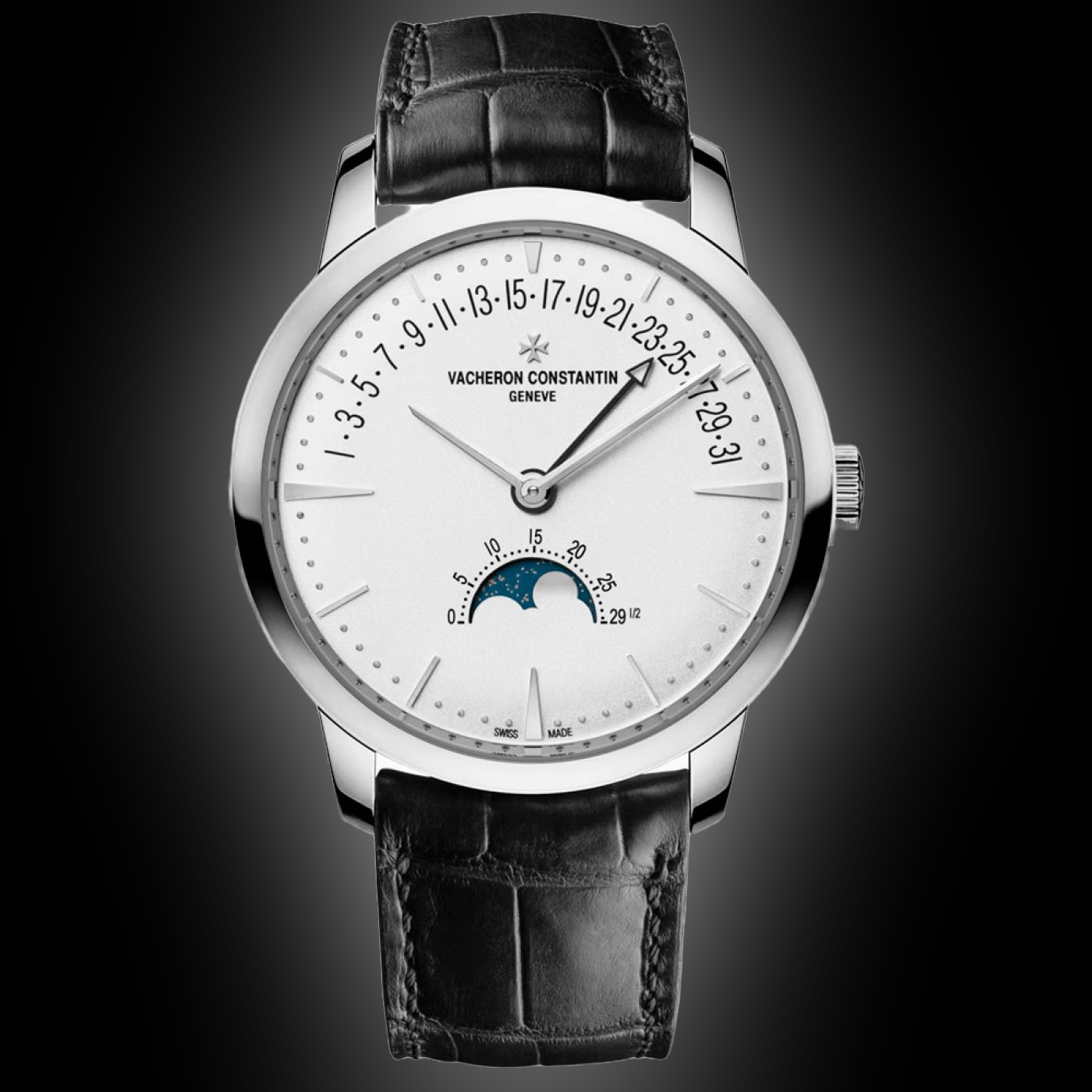 Vacheron Constantin Patrimony 4010U Silver-Toned Opaline Dial, 18K ...
