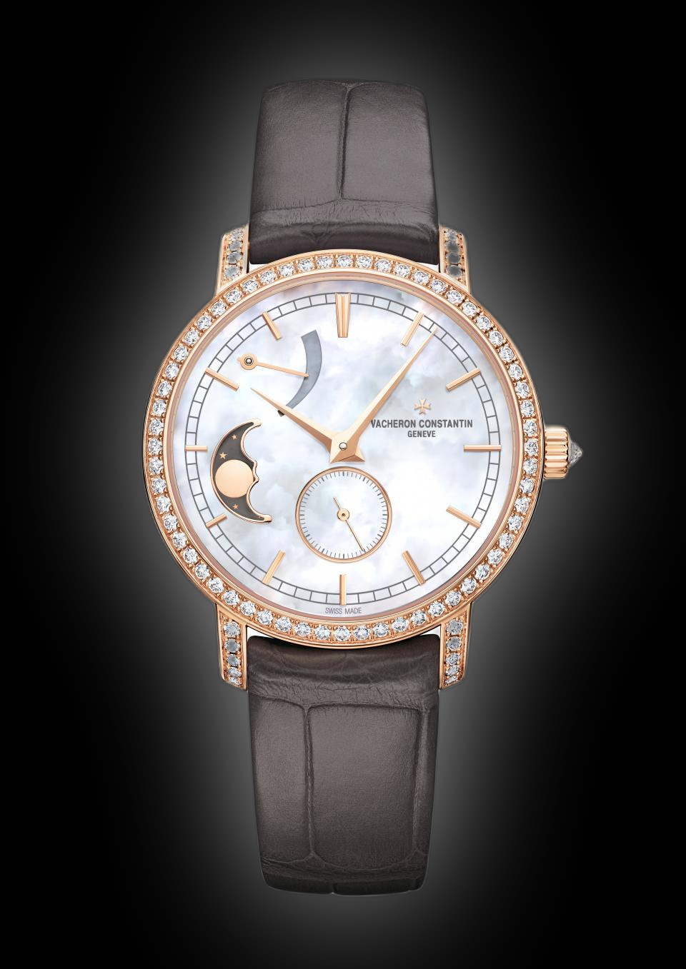 Vacheron Constantin Traditionnelle 83570 White Mother-Of-Pearl Dial ...