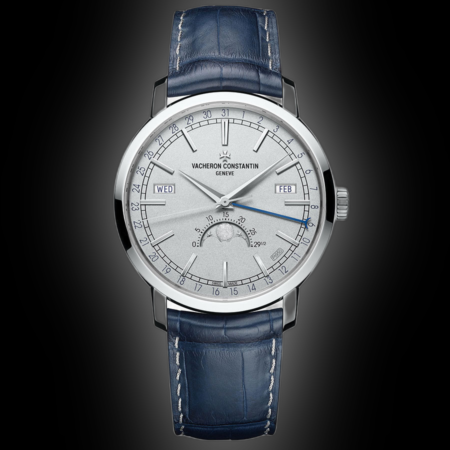 Vacheron Constantin Traditionnelle 4010T Silver-Tone Dial, Platinum, 41 ...